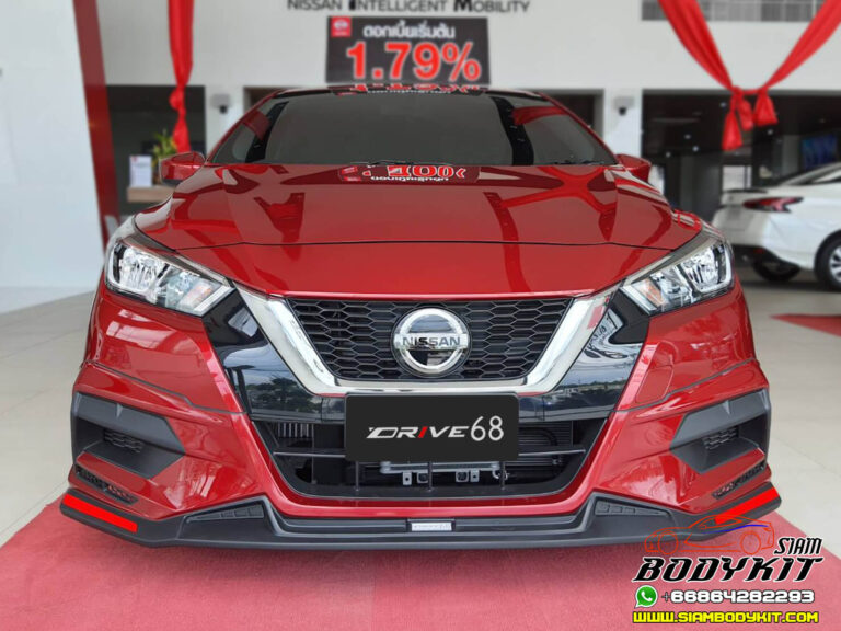 Drive68 Bodykit for Nissan Almera 2020 (COLOR) - SIAM BODYKIT