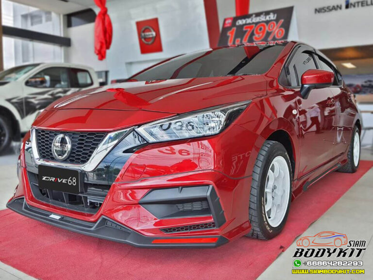 Drive68 Bodykit for Nissan Almera 2020 (COLOR) - SIAM BODYKIT