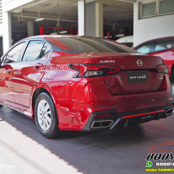 Drive68 Bodykit for Nissan Almera 2020 (COLOR) - SIAM BODYKIT