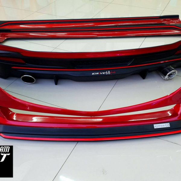 Drive68 Plus Bodykit for Mazda2 2020 Sedan (COLOR) - SIAM BODYKIT