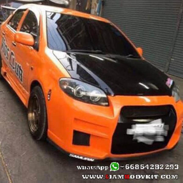 GTR Bodykit for Toyota Vios 2003 (RAW WORK) - SIAM BODYKIT