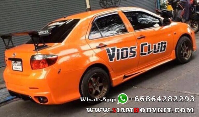 GTR Bodykit for Toyota Vios 2003 (RAW WORK) - SIAM BODYKIT