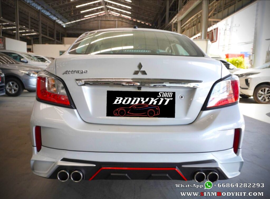 RDM Bodykit for Mitsubishi Attrage 2020 (COLOR) - SIAM BODYKIT