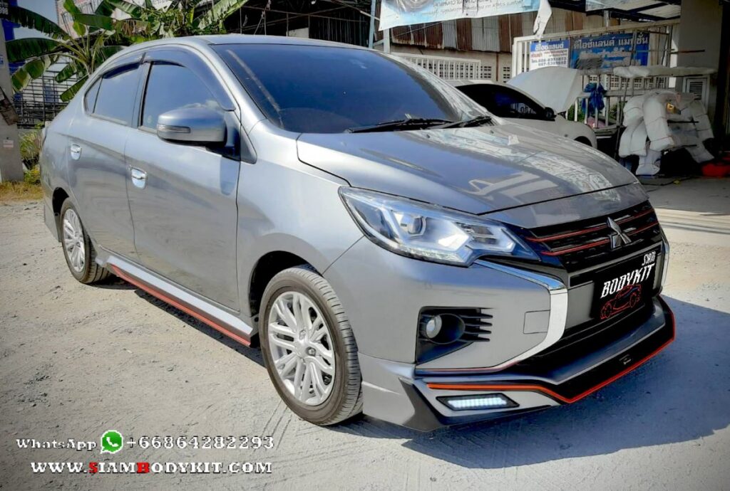 RDM Bodykit for Mitsubishi Attrage 2020 (COLOR) - SIAM BODYKIT