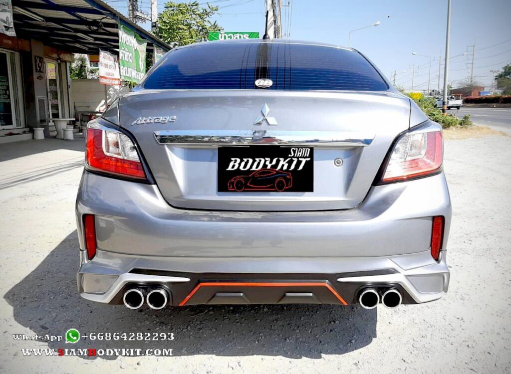 RDM Bodykit for Mitsubishi Attrage 2020 (COLOR) - SIAM BODYKIT