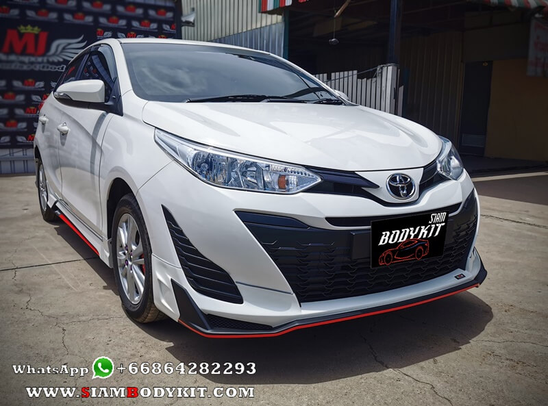 RDM V2 Bodykit for Toyota Yaris Hatchback 2017-2019 (COLOR) - SIAM BODYKIT