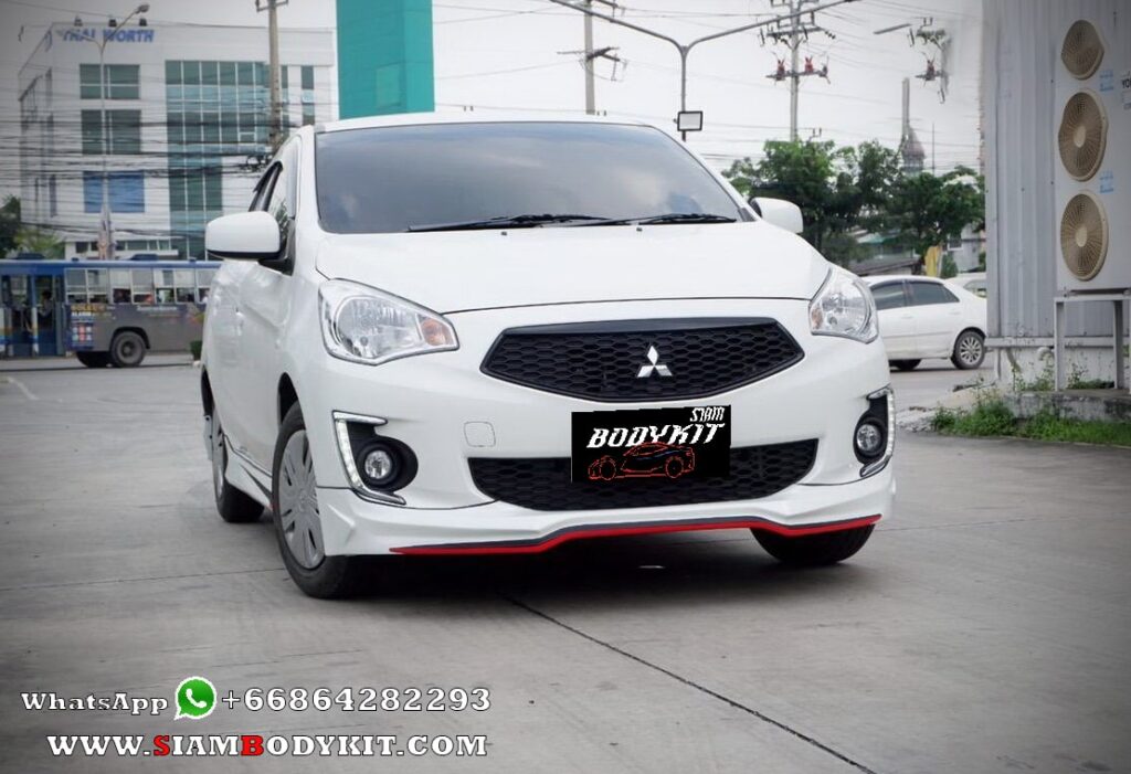 Sport Bodykit for Mitsubishi Attrage 2017-2019 (COLOR) - SIAM BODYKIT