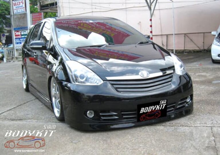 VIP Bodykit for Toyota Wish MC (RAW WORK) - SIAM BODYKIT