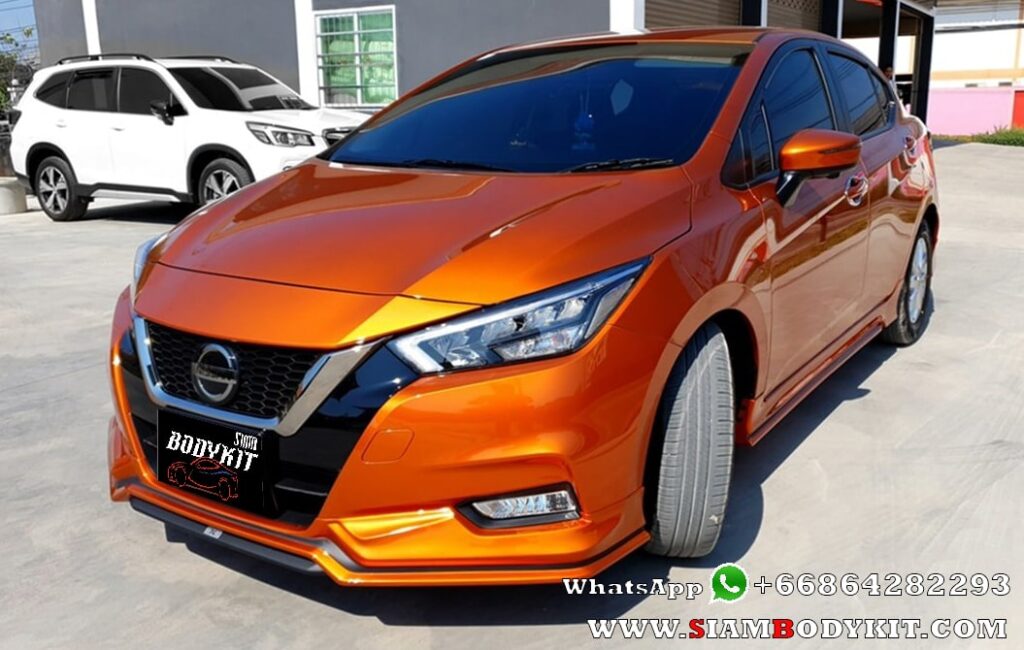 XT-Sport Bodykit for Nissan Almera 2020 (COLOR) - SIAM BODYKIT