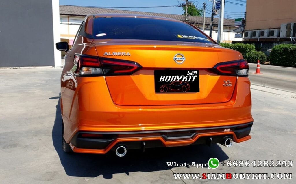 XT-Sport Bodykit for Nissan Almera 2020 (COLOR) - SIAM BODYKIT