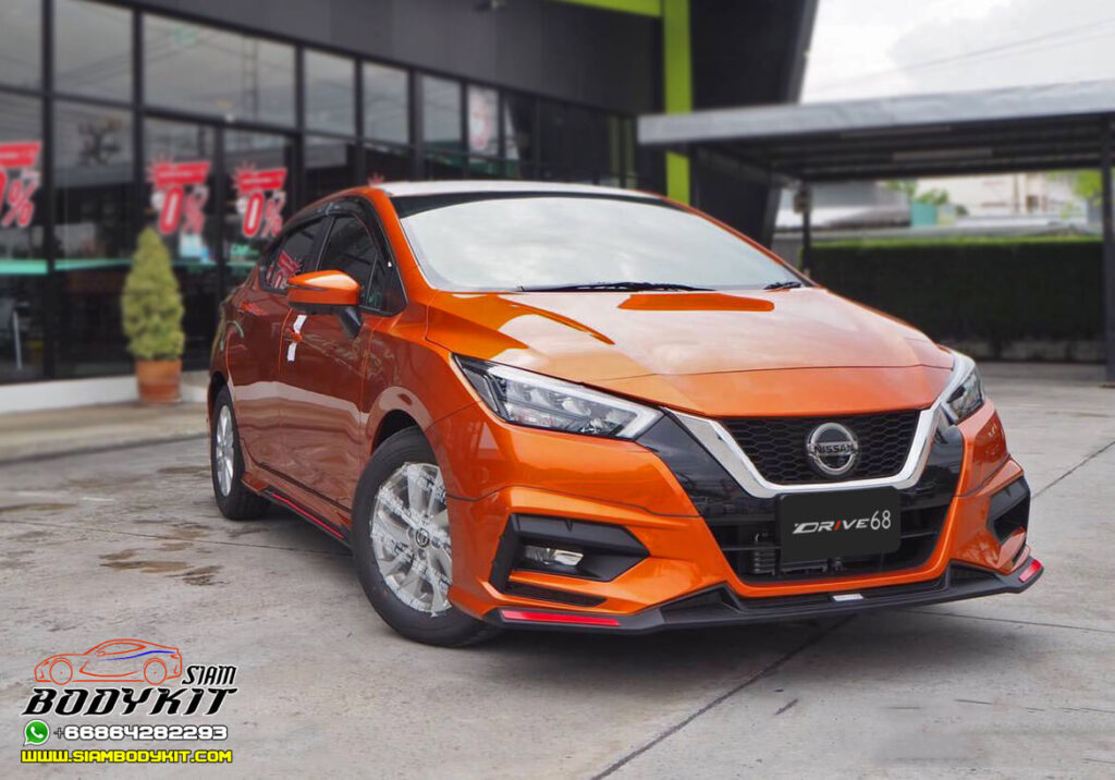 Drive68 FULL SET Bodykit for Nissan Almera 2020 (COLOR)