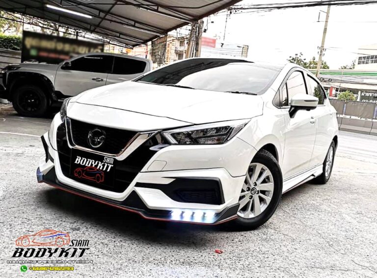 S-Sport V2 Bodykit for Nissan Almera 2020 (COLOR) - SIAM BODYKIT