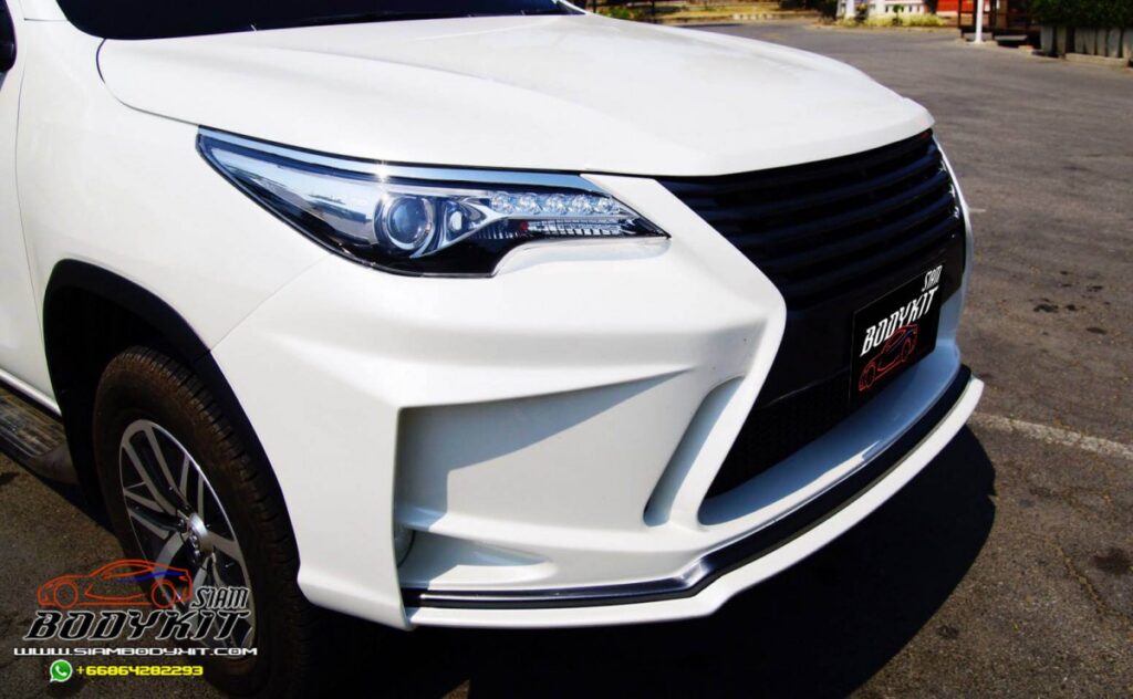 LEXUS Design V1 Bodykit for Toyota Fortuner 2016-2020 (RAW WORK) - SIAM ...