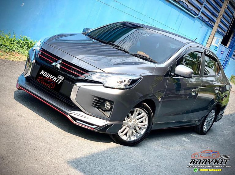 Space Bodykit for Mitsubishi Mirage 2020 (COLOR) - SIAM BODYKIT