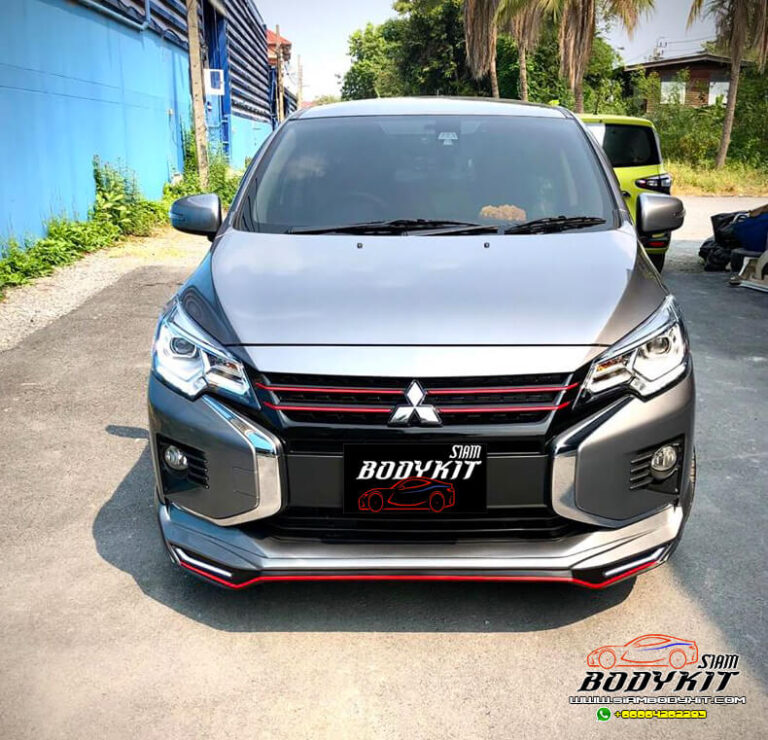 Space Bodykit for Mitsubishi Mirage 2020 (COLOR) - SIAM BODYKIT