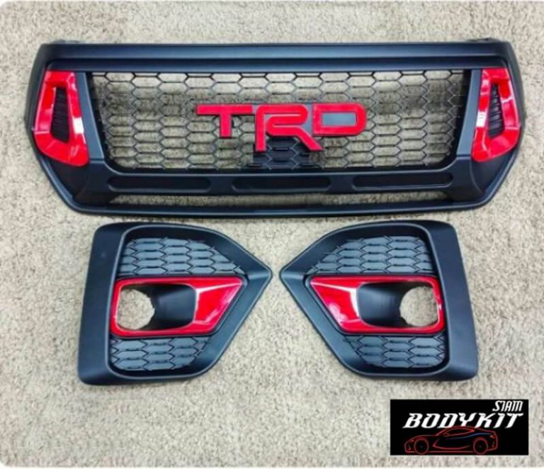 Front grille for Toyota Revo Rocco TRD 2017-2019 (COLOR) - SIAM BODYKIT