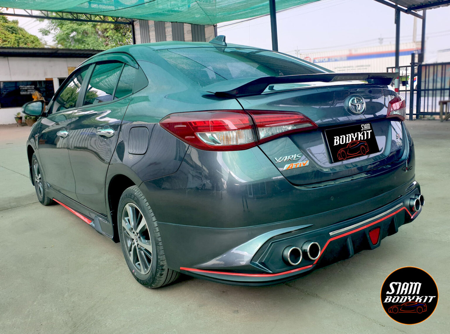 RDM V3 Bodykit for Toyota Yaris Ativ (COLOR) - SIAM BODYKIT