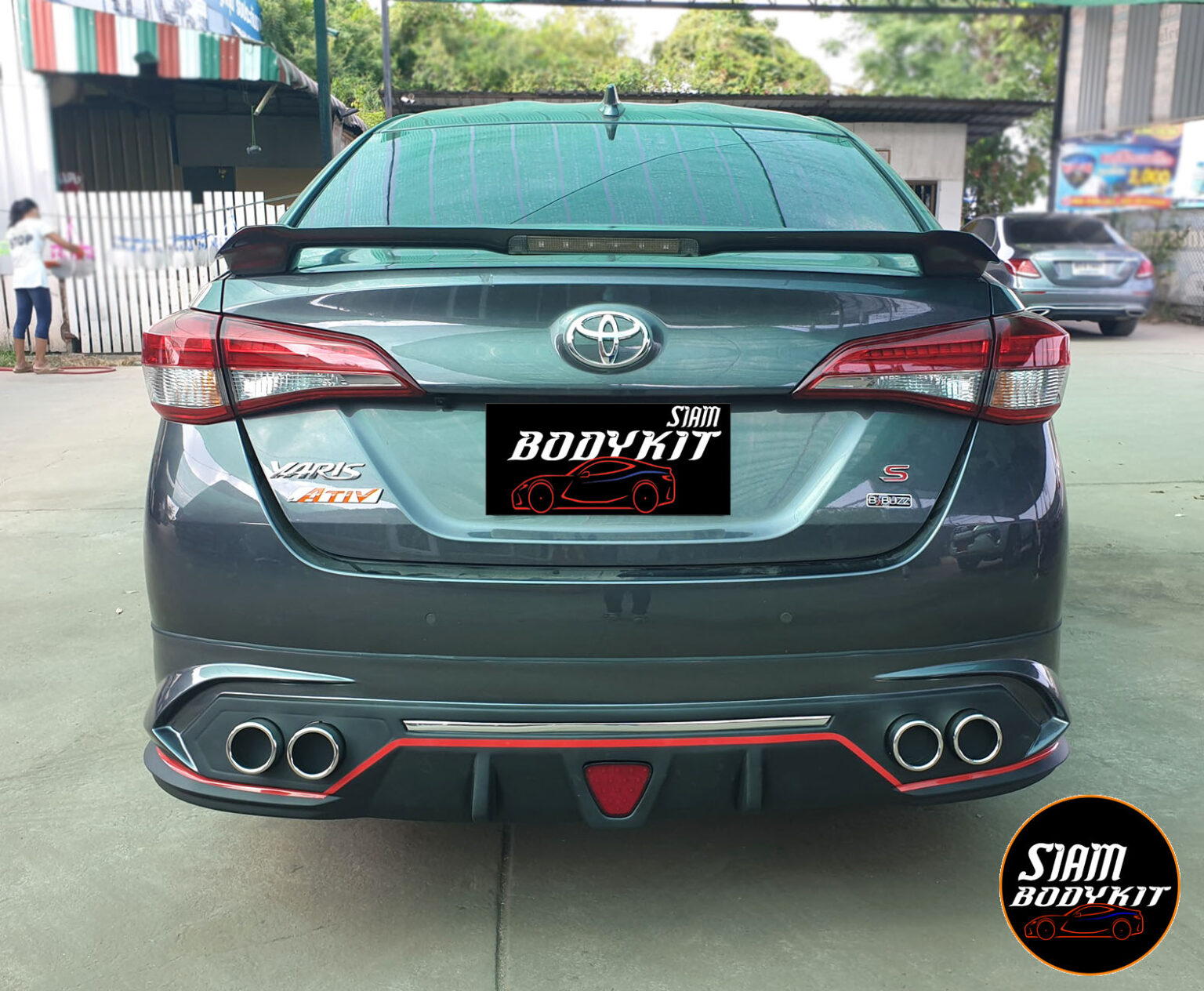 RDM V3 Bodykit for Toyota Yaris Ativ (COLOR) - SIAM BODYKIT