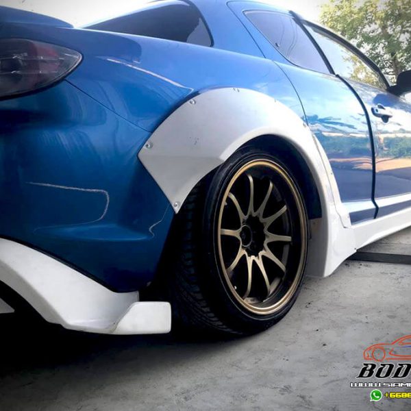 Pandem Rocket Bunny Bodykit for Mazda RX-8 (RAW WORK) - SIAM BODYKIT