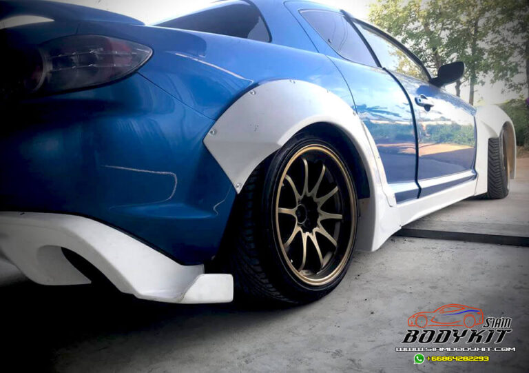 Pandem Rocket Bunny Bodykit for Mazda RX-8 (RAW WORK) - SIAM BODYKIT