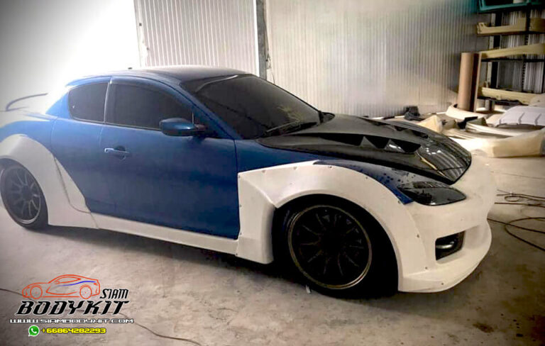 Pandem Rocket Bunny Bodykit for Mazda RX-8 (RAW WORK) - SIAM BODYKIT