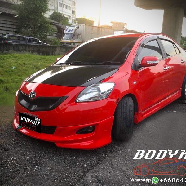 GT Street Bodykit for Toyota Vios 2007-2012 (COLOR) - SIAM BODYKIT