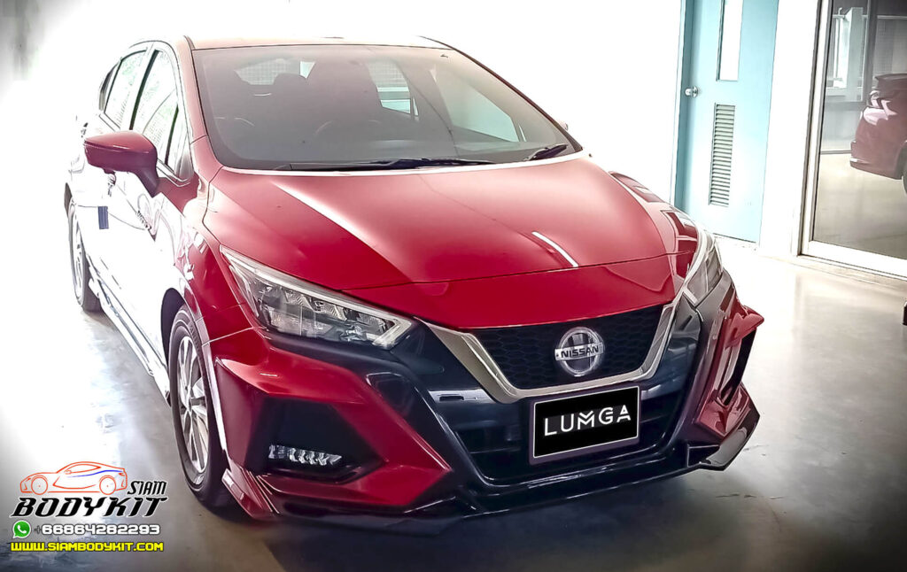 LUMGA Bodykit for Nissan Almera 2020 (COLOR) - SIAM BODYKIT