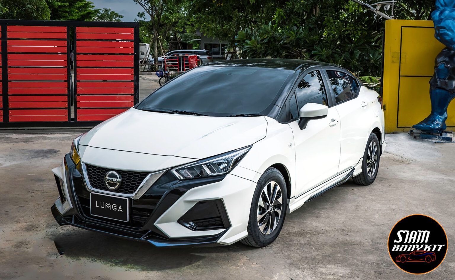 LUMGA Bodykit for Nissan Almera 2020 (COLOR) - SIAM BODYKIT