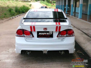 Mugen RR FULL SET Bodykit for Honda Civic FD (RAW WORK) - SIAM BODYKIT