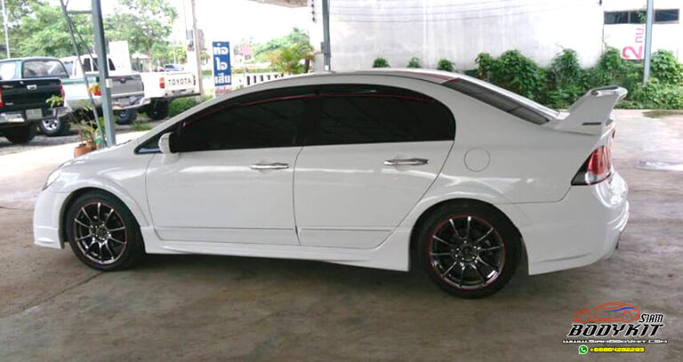 Mugen RR FULL SET Bodykit for Honda Civic FD (RAW WORK) - SIAM BODYKIT