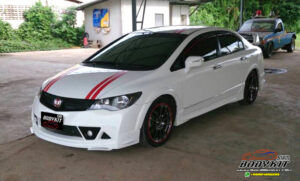 Mugen RR FULL SET Bodykit for Honda Civic FD (RAW WORK) - SIAM BODYKIT