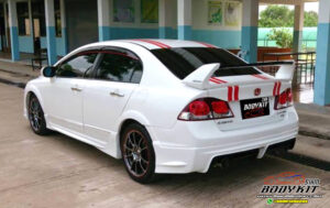 Mugen RR FULL SET Bodykit for Honda Civic FD (RAW WORK) - SIAM BODYKIT