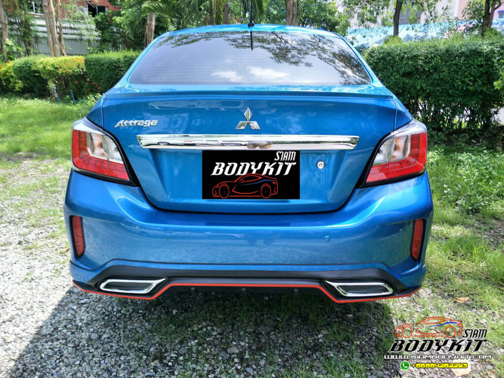 R-Sport Bodykit for Mitsubishi Attrage 2020 (COLOR) - SIAM BODYKIT
