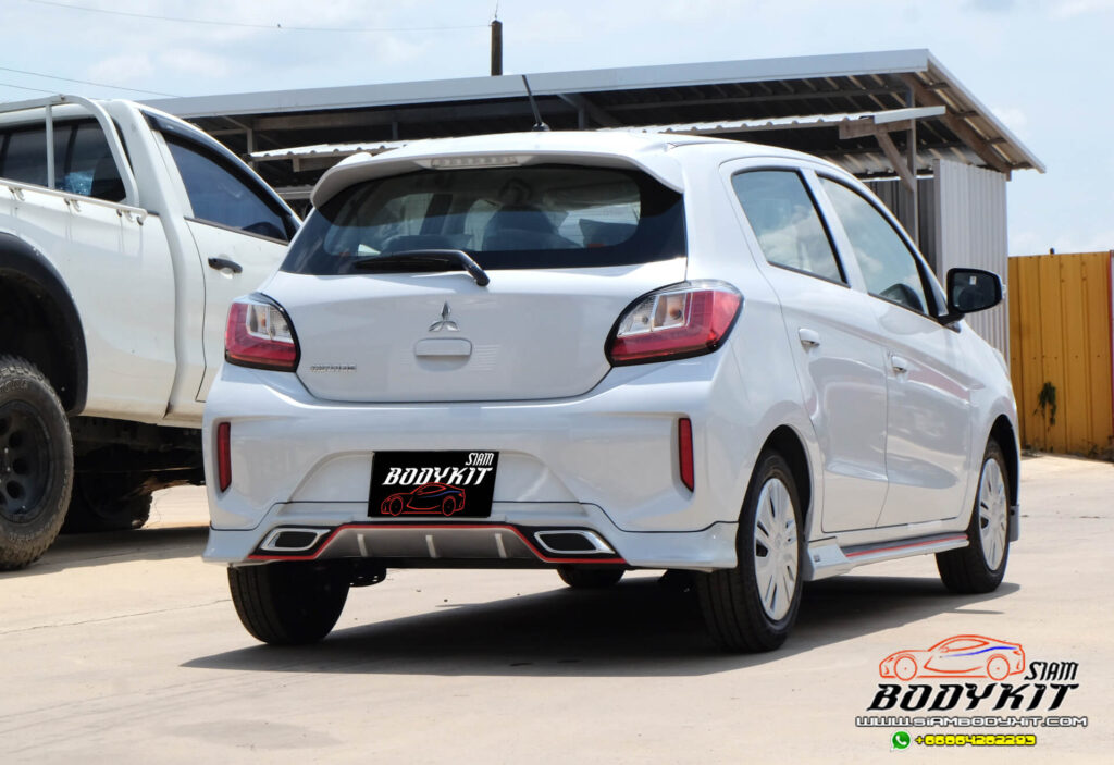 R-Sport Bodykit for Mitsubishi Mirage 2020 (COLOR) - SIAM BODYKIT