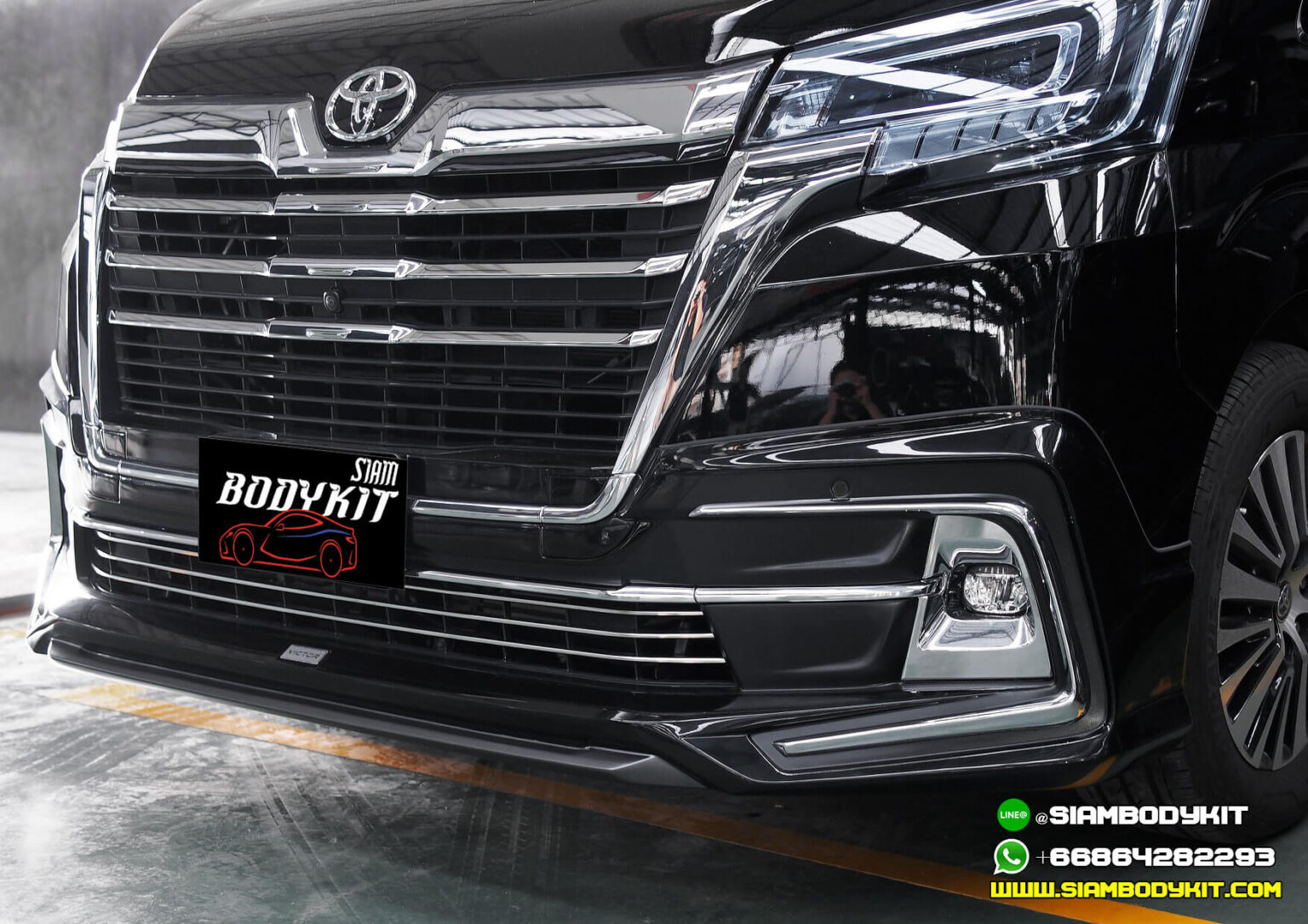 VD Bodykit for Toyota Majesty 2019-2020 (COLOR) - SIAM BODYKIT