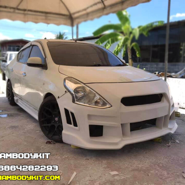 Sport Bodykit for Nissan Almera 2014-2019 (COLOR) - SIAM BODYKIT