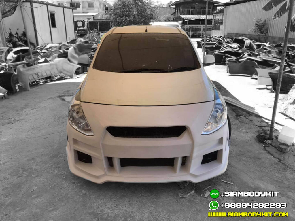 GTR + Type R15 Bodykit for Nissan Almera 2014-2019 (RAW WORK)