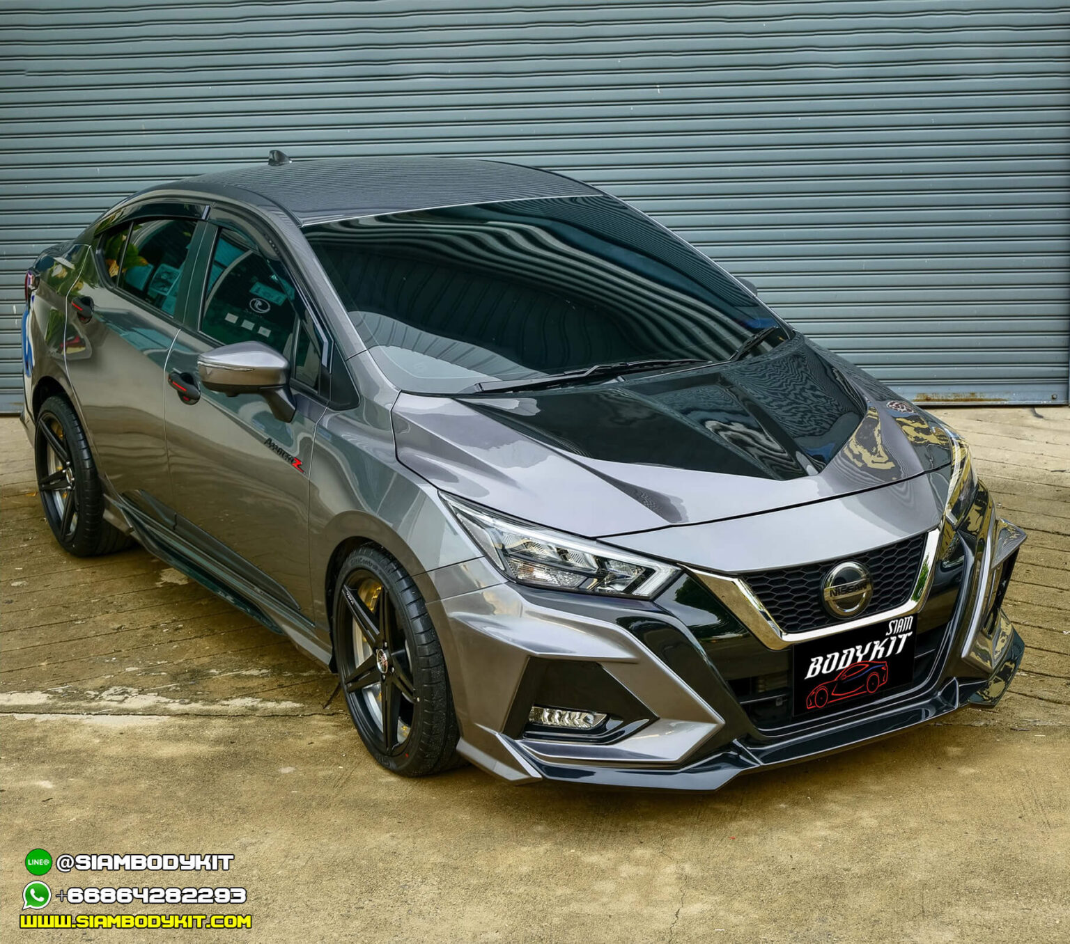 LUMGA V2 FULL SET Bodykit for Nissan Almera 2020 (COLOR)