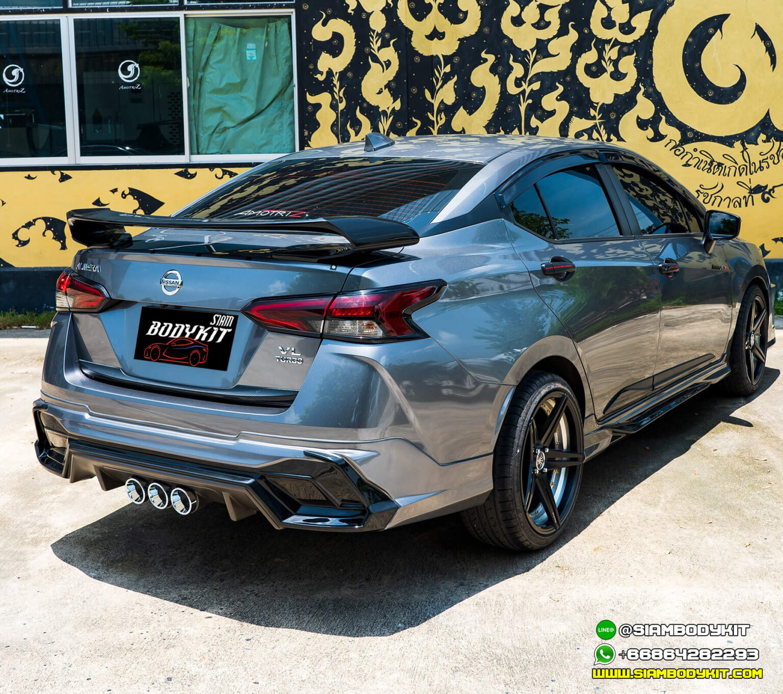 LUMGA V2 FULL SET Bodykit for Nissan Almera 2020 (COLOR)