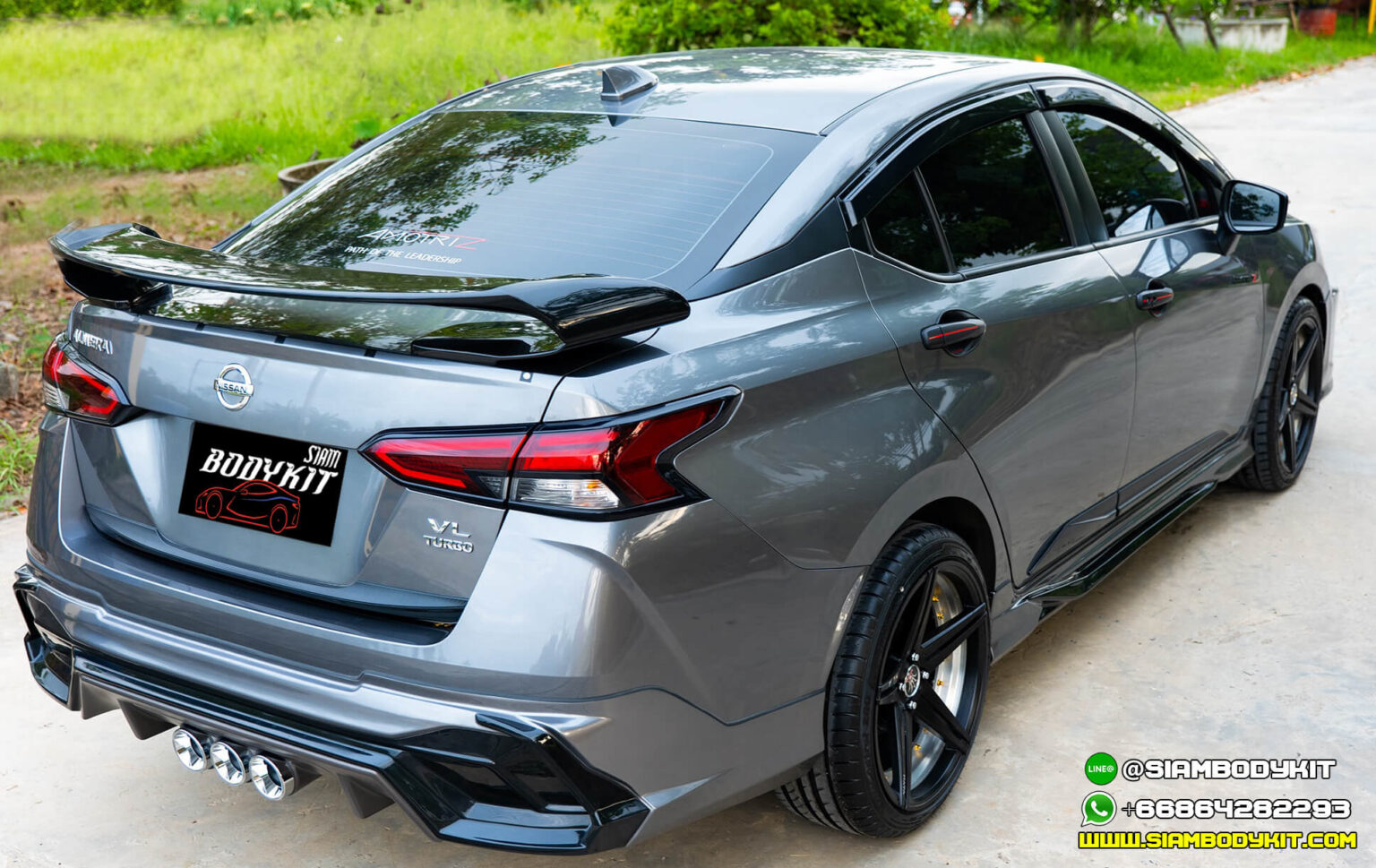 LUMGA V2 FULL SET Bodykit for Nissan Almera 2020 (COLOR)