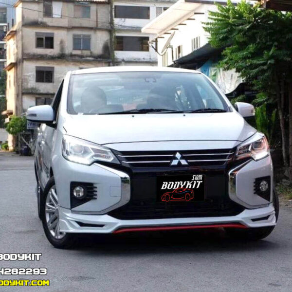 Sport-X Bodykit for Mitsubishi Attrage 2020 (COLOR) - SIAM BODYKIT