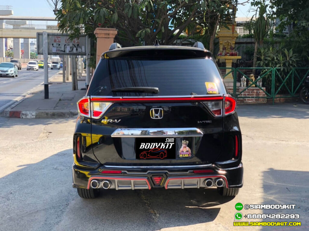 Sport Bodykit for Honda BR-V 2019-2020 (COLOR) - SIAM BODYKIT