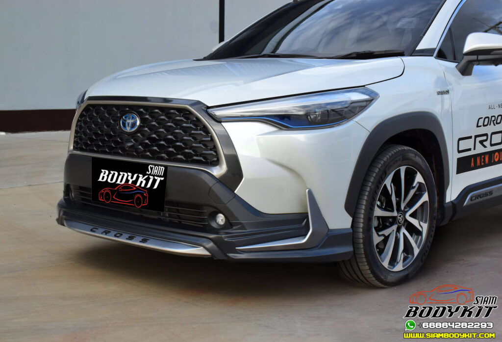 IDEO Sport FULL SET Bodykit for Toyota Corolla CROSS (BLACK & SILVER ...