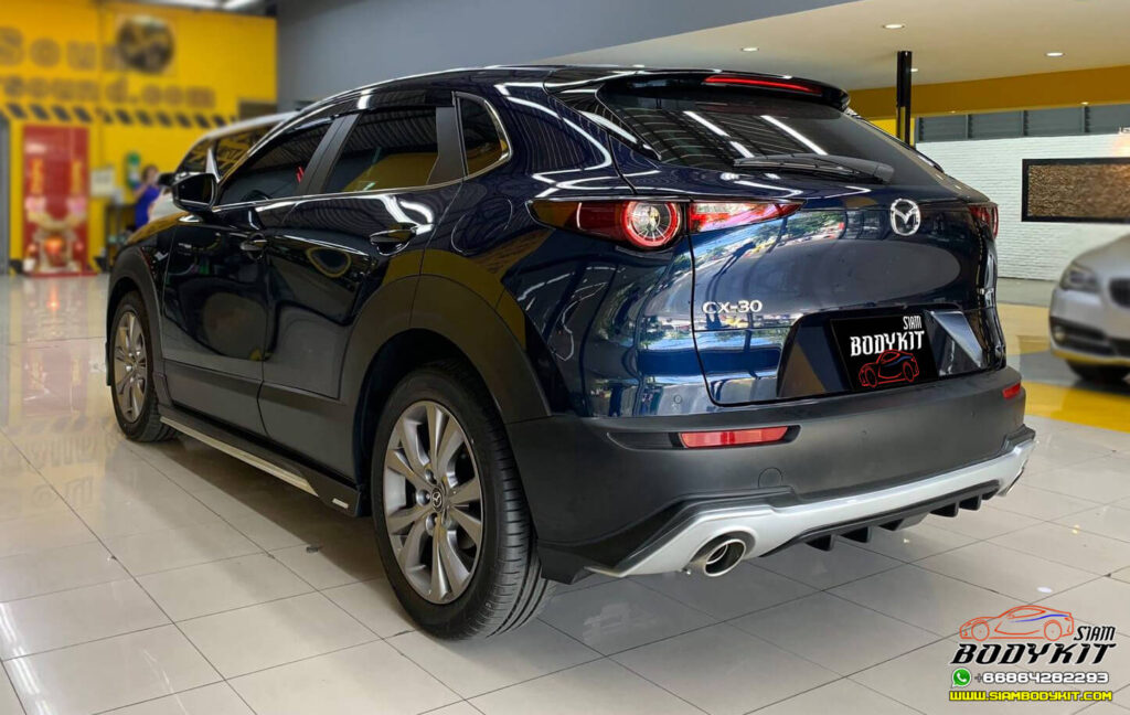 VIP Body kit for Mazda CX-30 (Black & Silver Bronze Color)