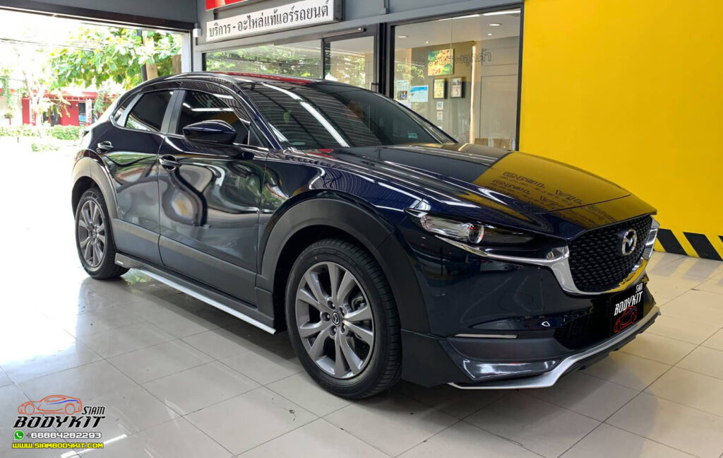 VIP Body kit for Mazda CX-30 (Black & Silver Bronze Color)