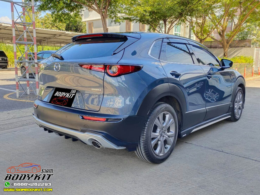 VIP Body kit for Mazda CX-30 (Black & Silver Bronze Color)