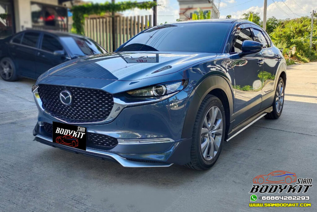 VIP Body kit for Mazda CX-30 (Black & Silver Bronze Color)