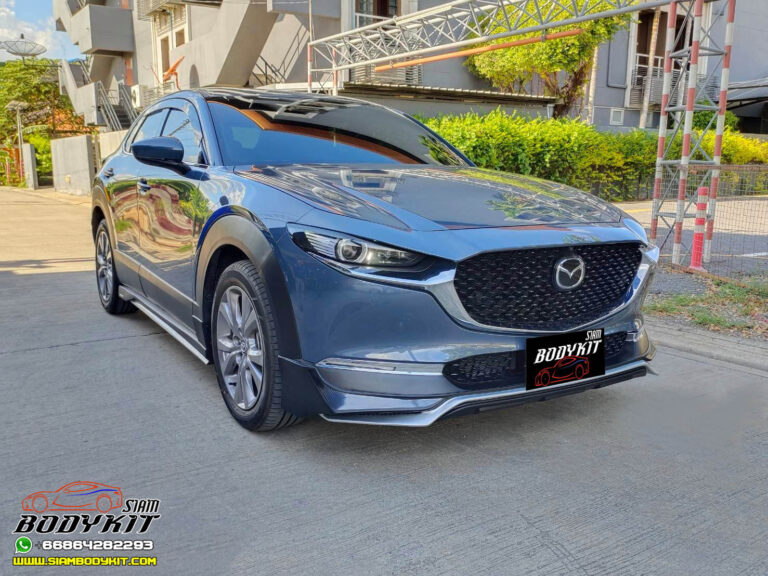 VIP Body kit for Mazda CX-30 (Black & Silver Bronze Color)