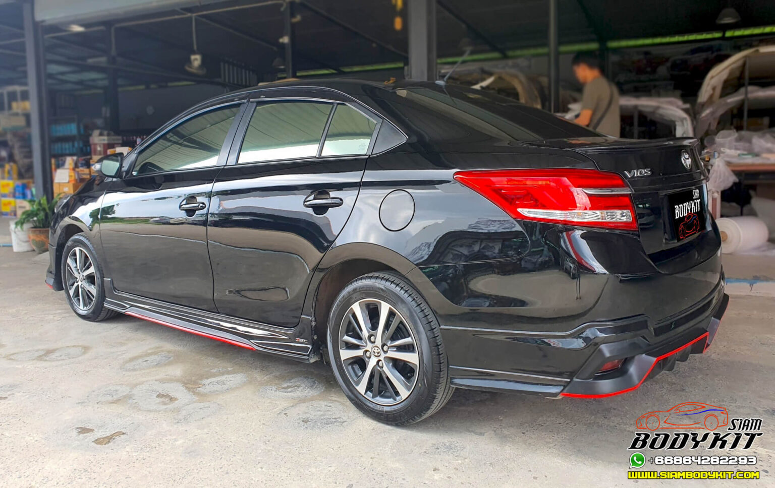 B-Sport Bodykit for Toyota Vios 2017-2019 (COLOR) - SIAM BODYKIT