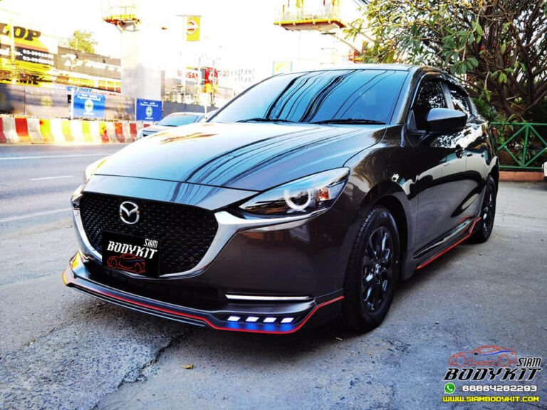 S-Sport Body kit for Mazda 2 2020 Sedan (COLOR) - SIAM BODYKIT